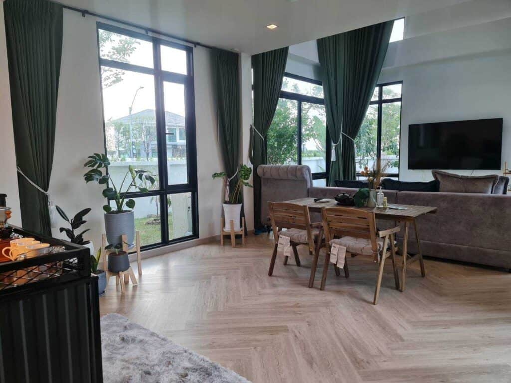 SPC 4m + ixpe ก้างปลา พื้นที่ 120 ตร.ม. พระราม 9 - Smartbuilts